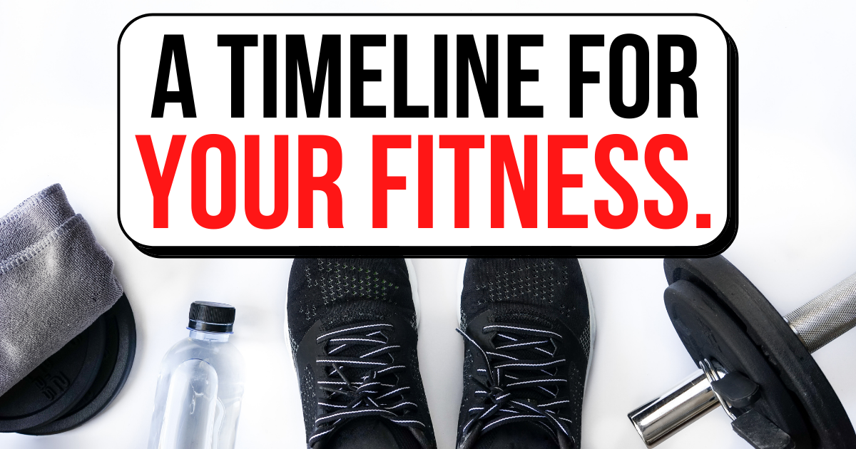 A Timeline For Your Fitness Journey. – Leaner, Stronger, Better Blog